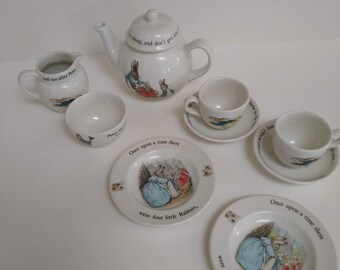 Peter Rabbit Tea Set | Etsy