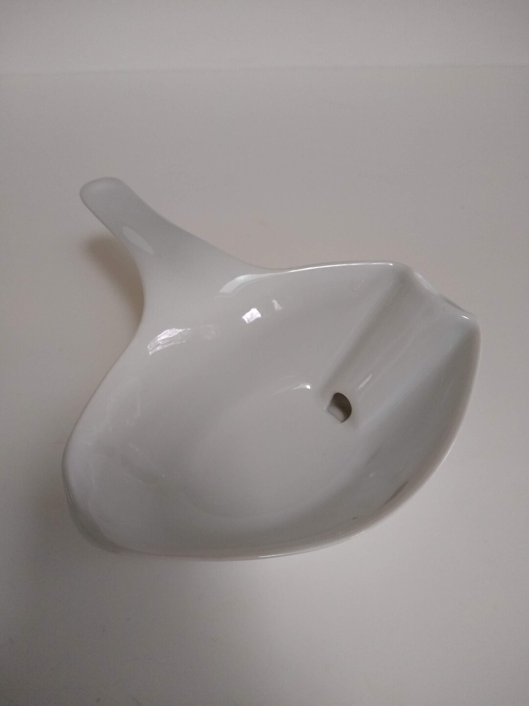 Vintage White Ceramic Gravy Separator With Handle, Gravy Boat, Fat ...