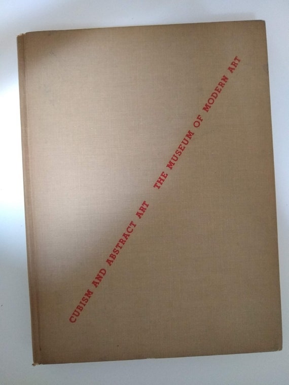 Rare Art Book Vintage Cubism and Abstract Art the Museum of - Etsy