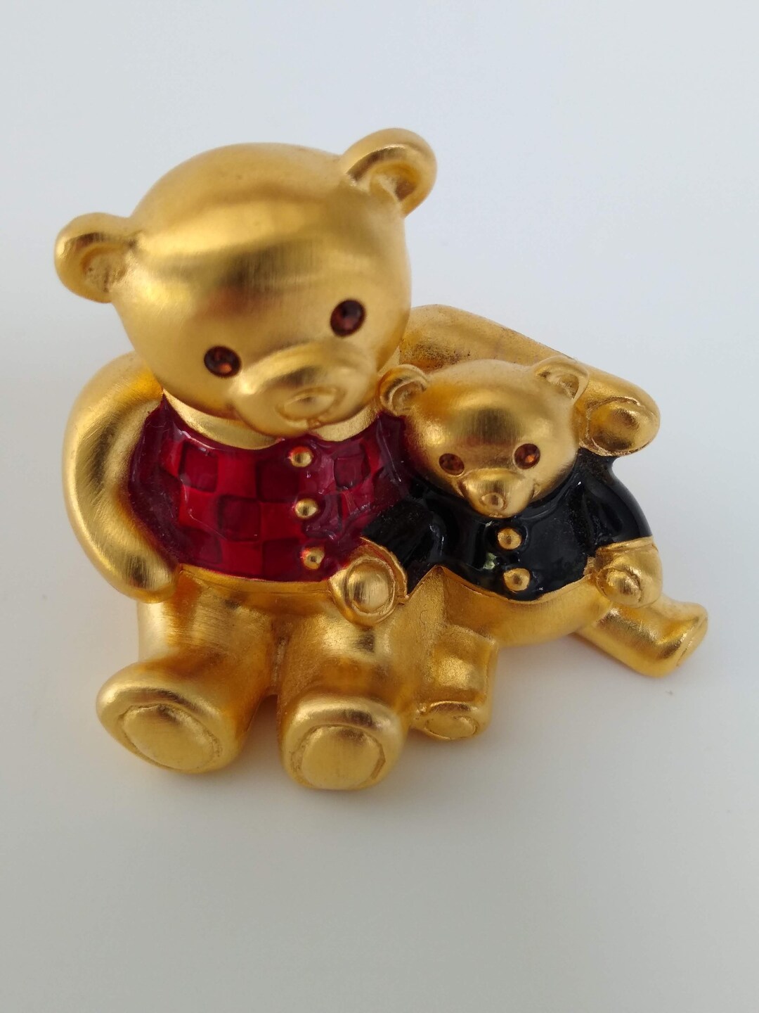 Vintage Estee Lauder 1998 "teddies" Enameled Metal Perfume Compact ...