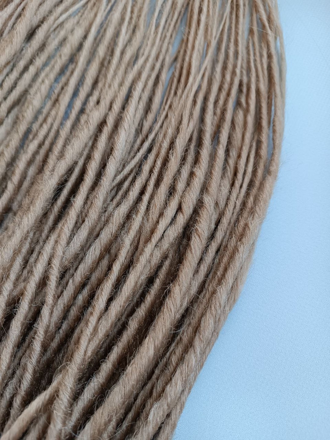 Synthetic Dreads Extensions/double Ended Dreadlocks/sand Blonde Double ...