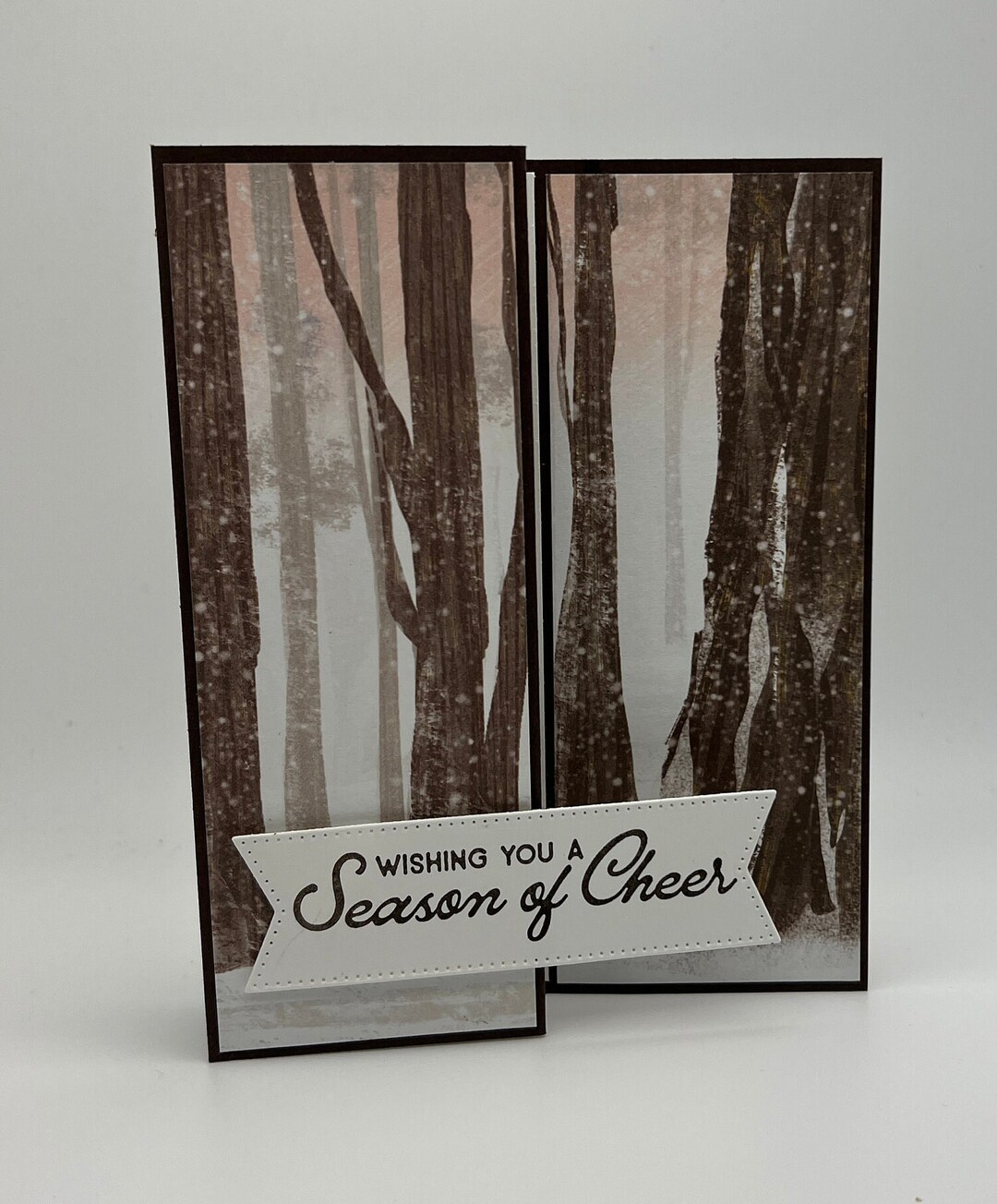 Christmas Greeting Card Wishing You a Season of Cheer - Etsy