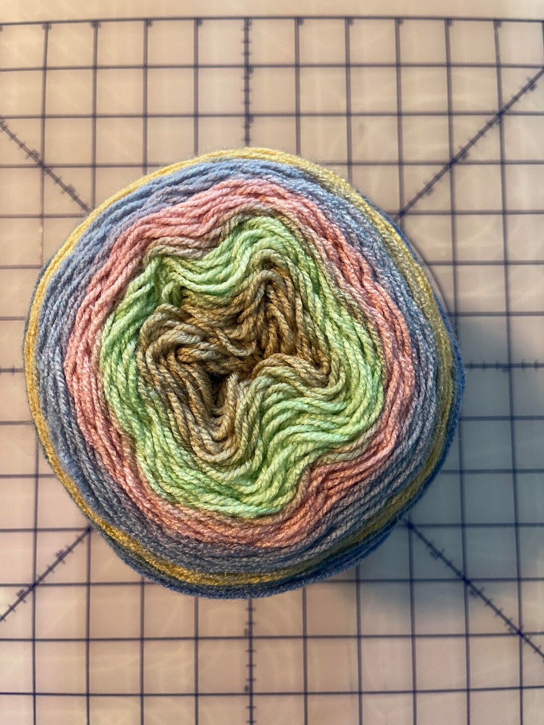 Lion Brand Cupcake Yarn - Flower Patch - Discontinued - Etsy