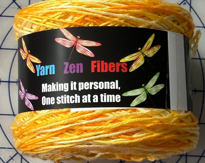 Sunshine Yellows Yarn - Acrylic Yellow Yarn - Sunshine Yarn Cake ...