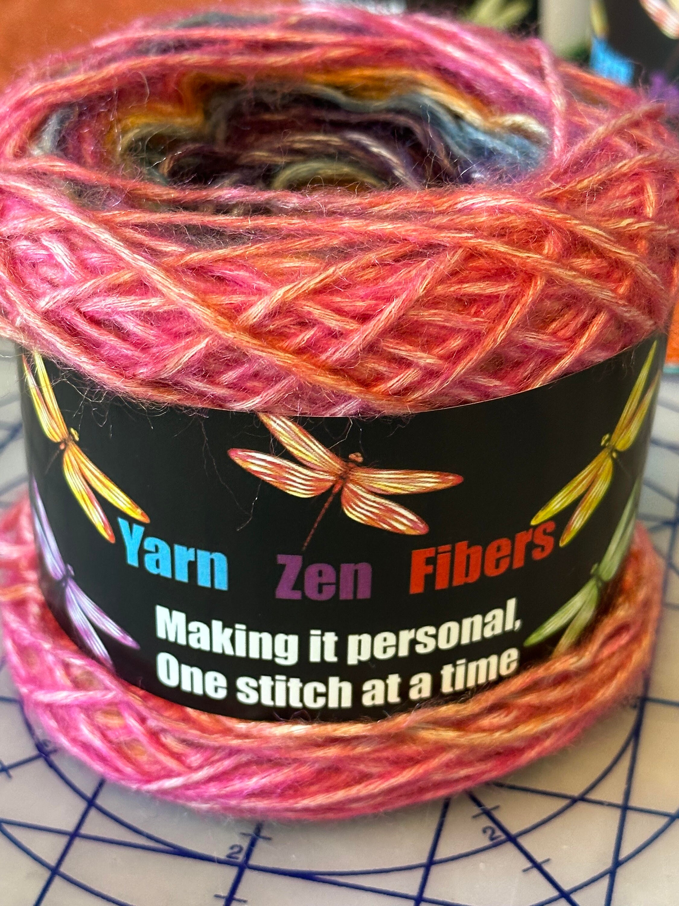 Southwest Sunset Yarn – Soft Acrylic, Rainbow Colors, DK Weight - Etsy