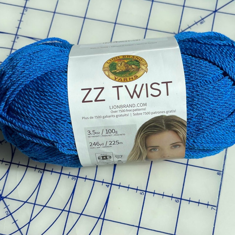Royal Blue Acrylic Yarn - Etsy