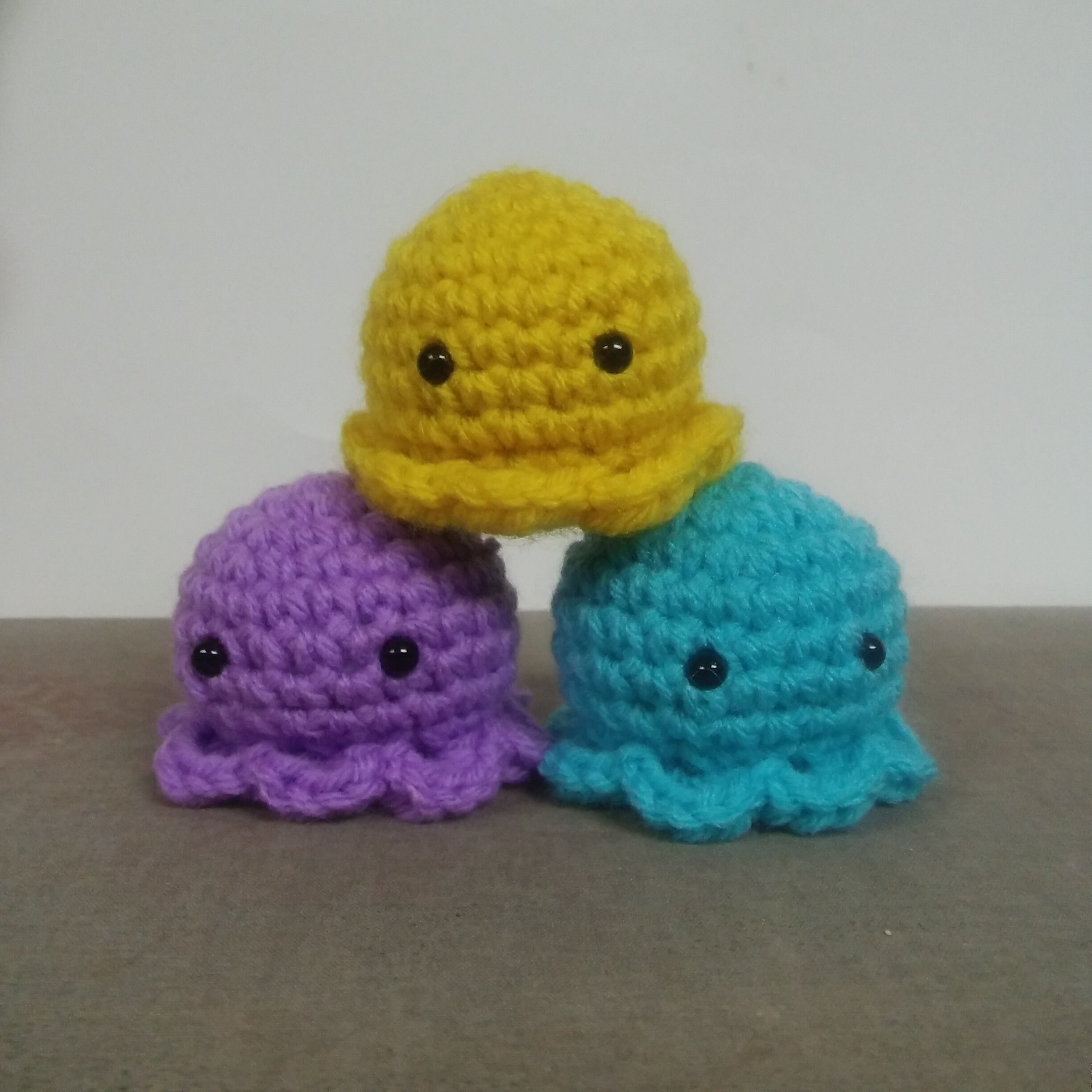 Crocheted Tiny Octopus | Etsy