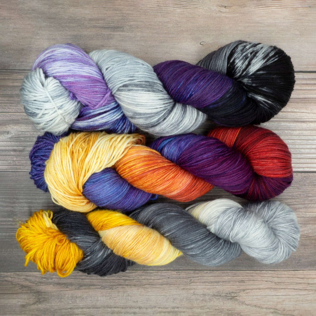 Indulgent Color Pack or Individual Yarns in Fingering Sport - Etsy UK