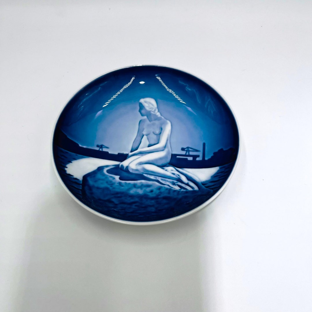 Bing & Grondahl the Little Mermaid Wall Decor Bowl - Etsy