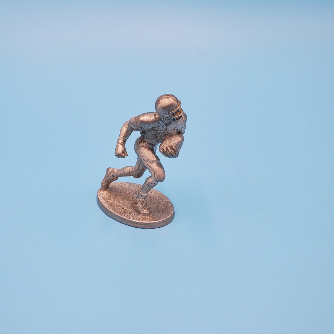 Masterworks Fine Pewter Football Player Figurine MW 7596G A. - Etsy