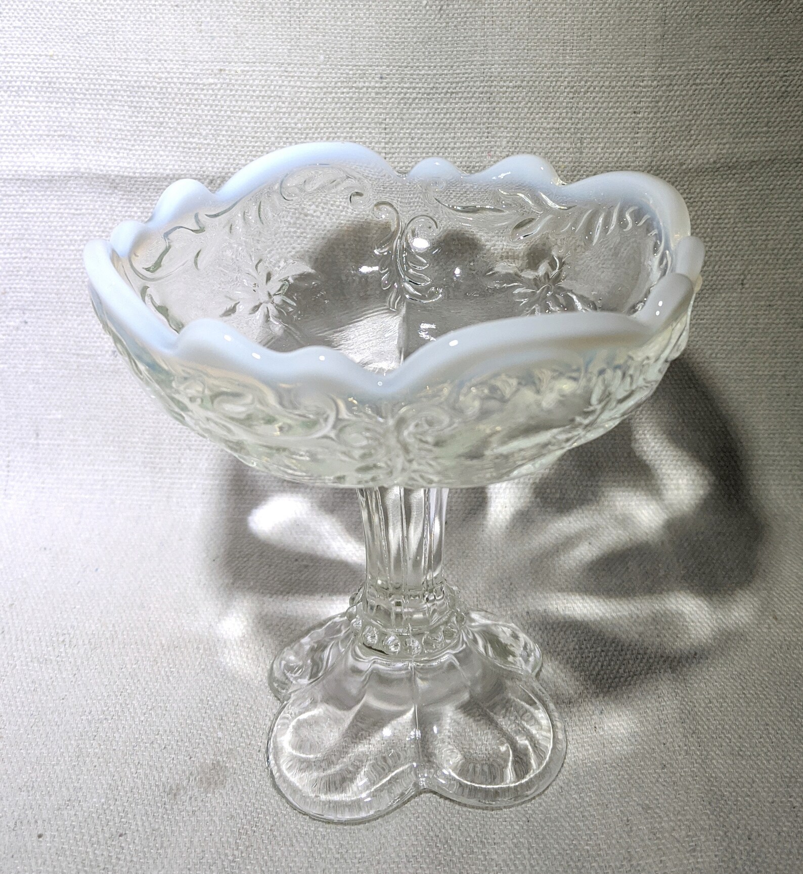 Antique Northwood Glass Company Intaglio Pattern Opalescent | Etsy