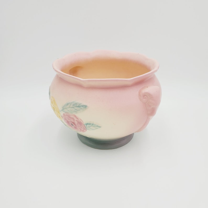 Hull Pottery Jardiniere Hull Open Rose Pattern Hull USA - Etsy