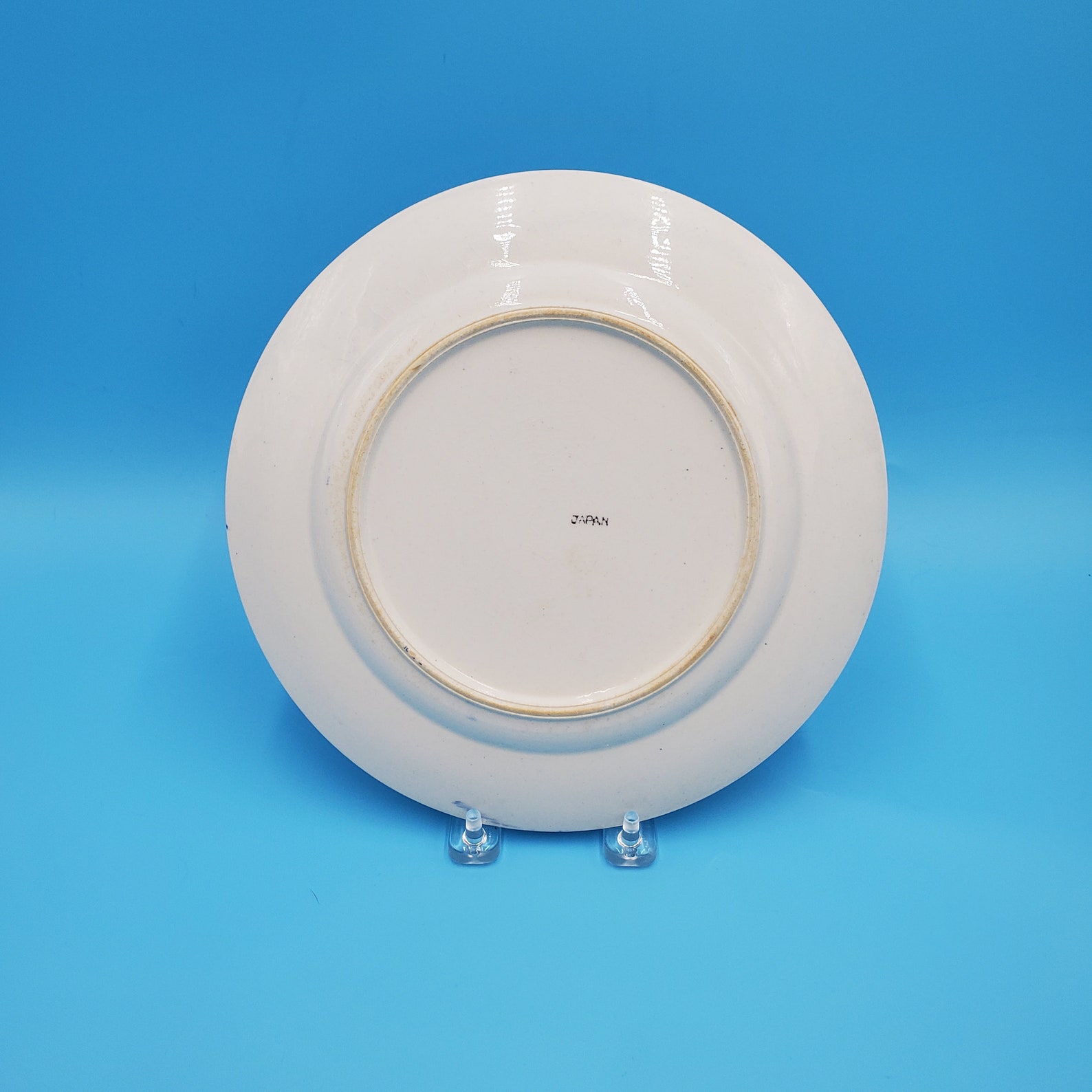 Old Willow Pattern Plates Desert Plate and Bowl Vintage Old - Etsy