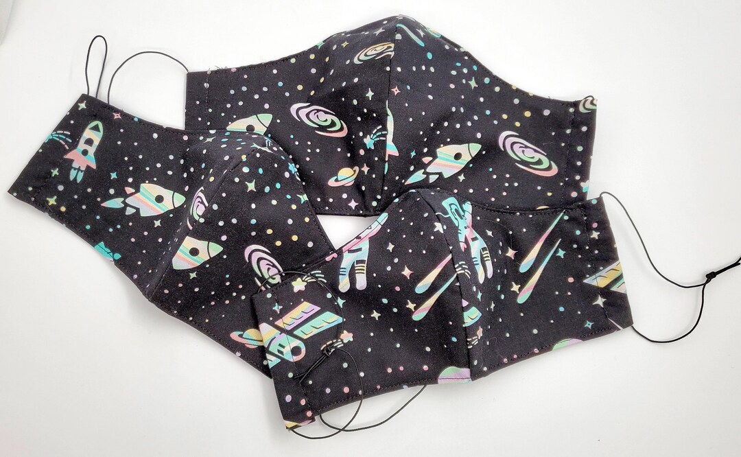 Space Face Mask - Etsy
