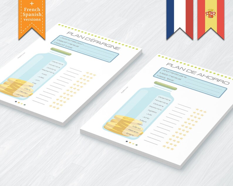 Save Money Plan Printable Planner Insert A5 A4 Blue And Etsy save-money-plan-printable-planner-insert-a5-a4-blue-and-etsy
