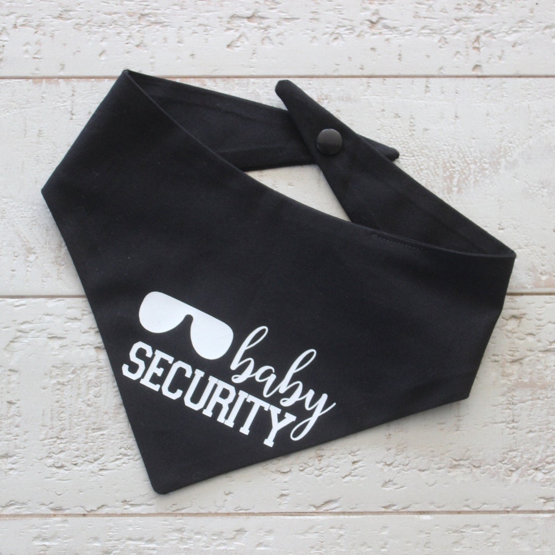 Baby Security / Dog Bandana / Snap Style - Etsy