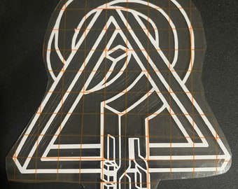 Tipper Question Mark Holographic Vinyl Sticker - Etsy