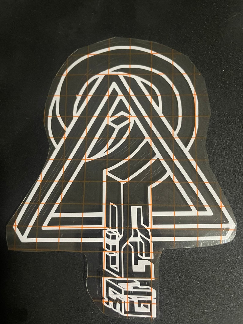 Tipper Question Mark Vinyl Sticker - Etsy