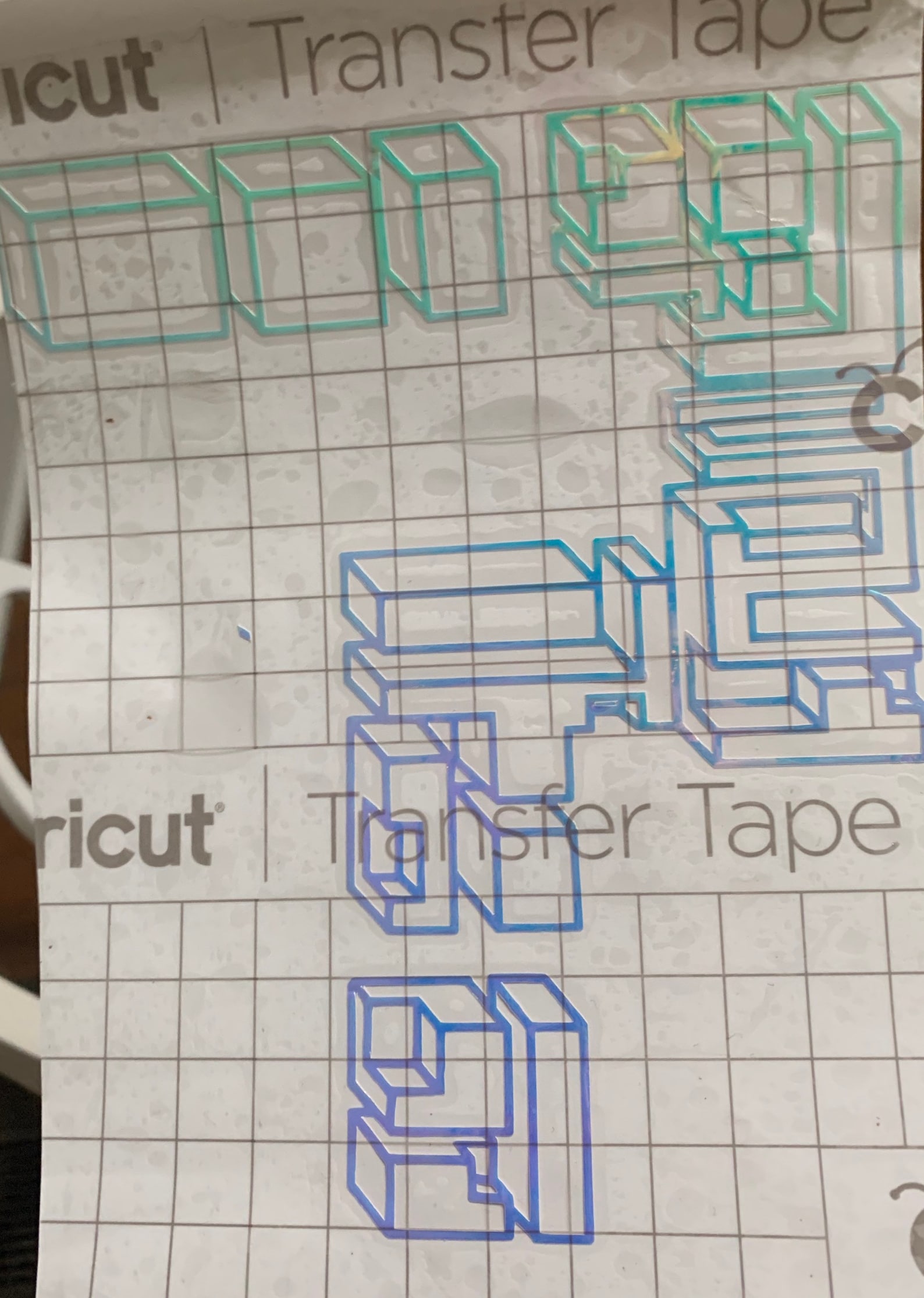 Tipper Question Mark Holographic Vinyl Sticker - Etsy