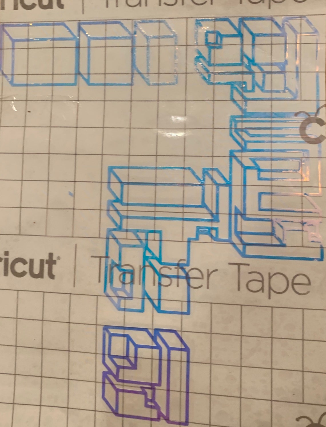 Tipper Question Mark Holographic Vinyl Sticker - Etsy