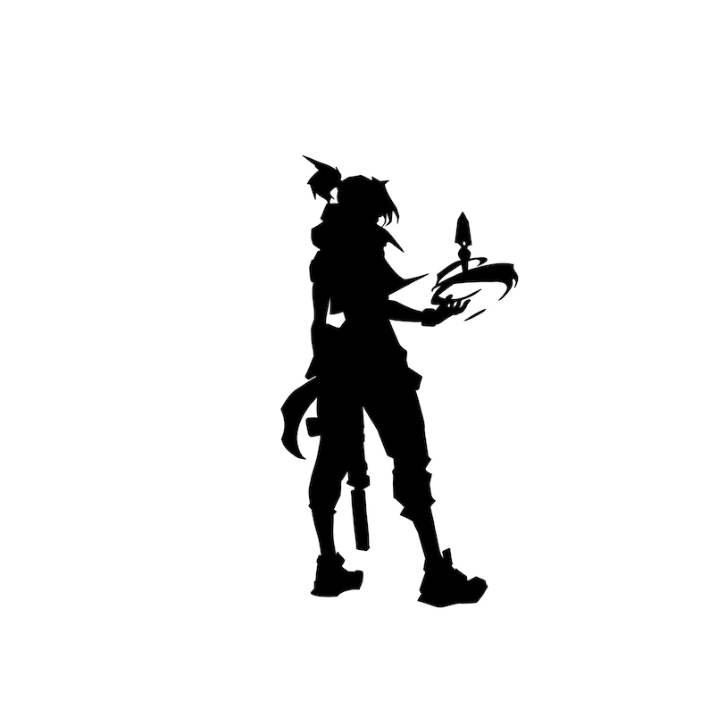 Jett Valorant Silhouette Vinyl Stickers - Etsy Ireland