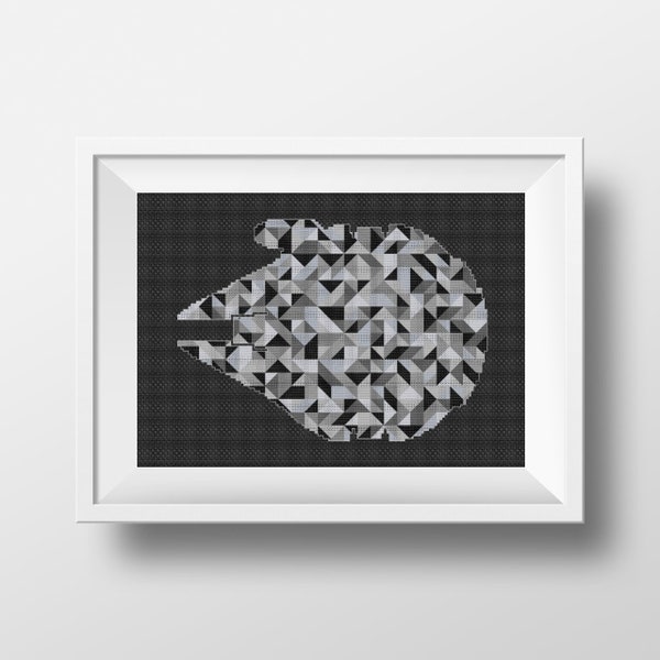 Millennium Falcon Cross Stitch - Etsy