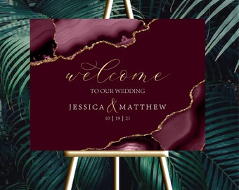 Maroon Wedding | Etsy