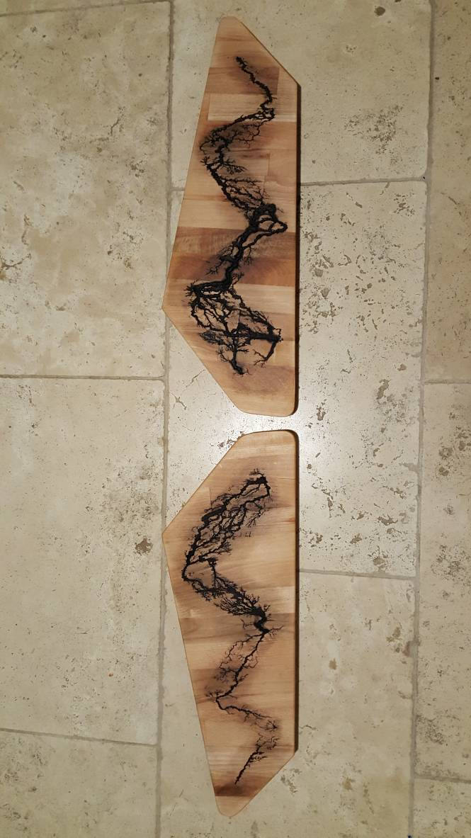 Oak Wall Hanging Fractal Design - Etsy Australia