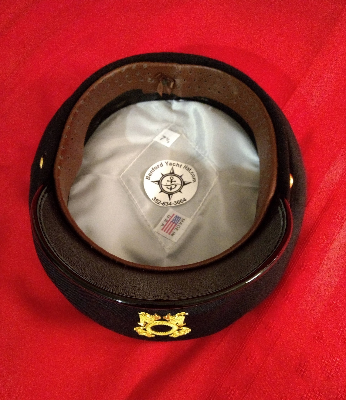 Authentic Captain Hat, Skipper Hat, Authentic Benford Yacht Hat ...