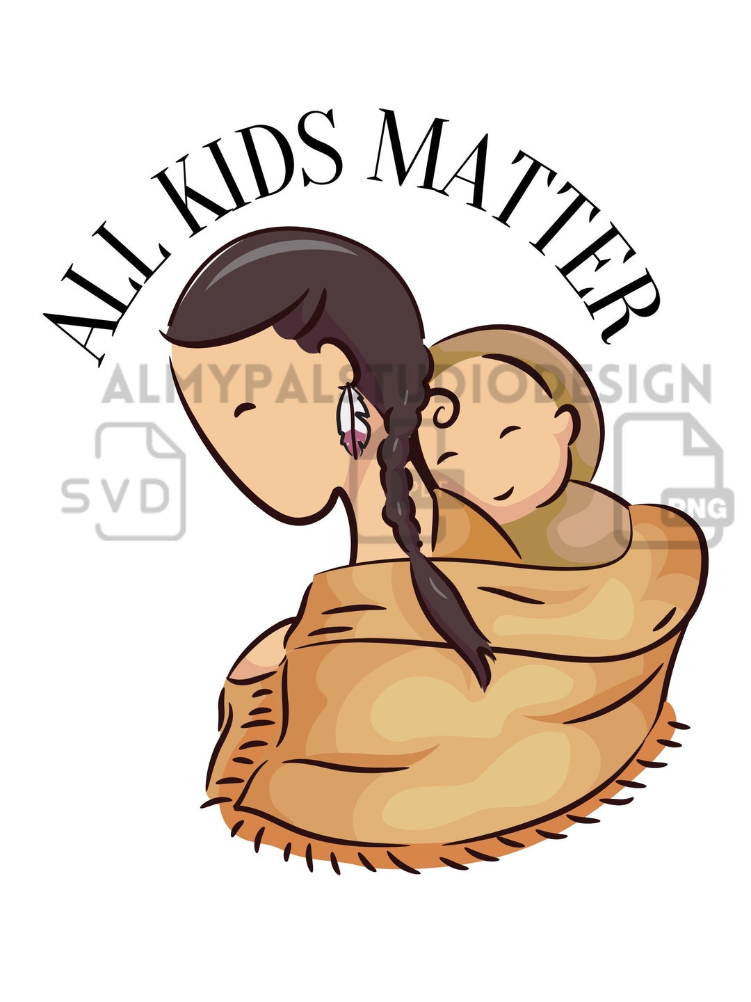 All Kids Matter Awareness Month September Digital Download Native ...