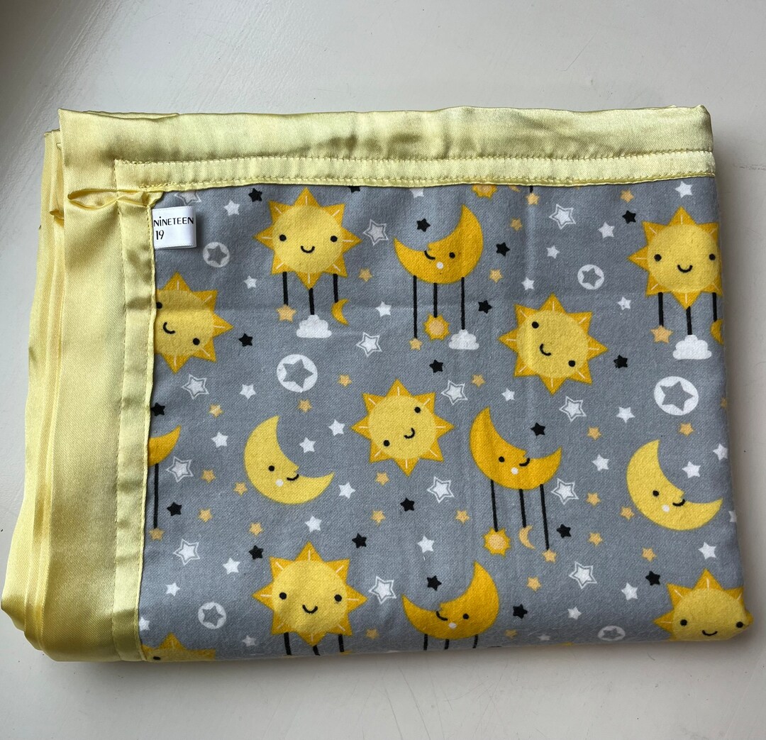 Sun & Moon Silkie Baby Blanket - Etsy