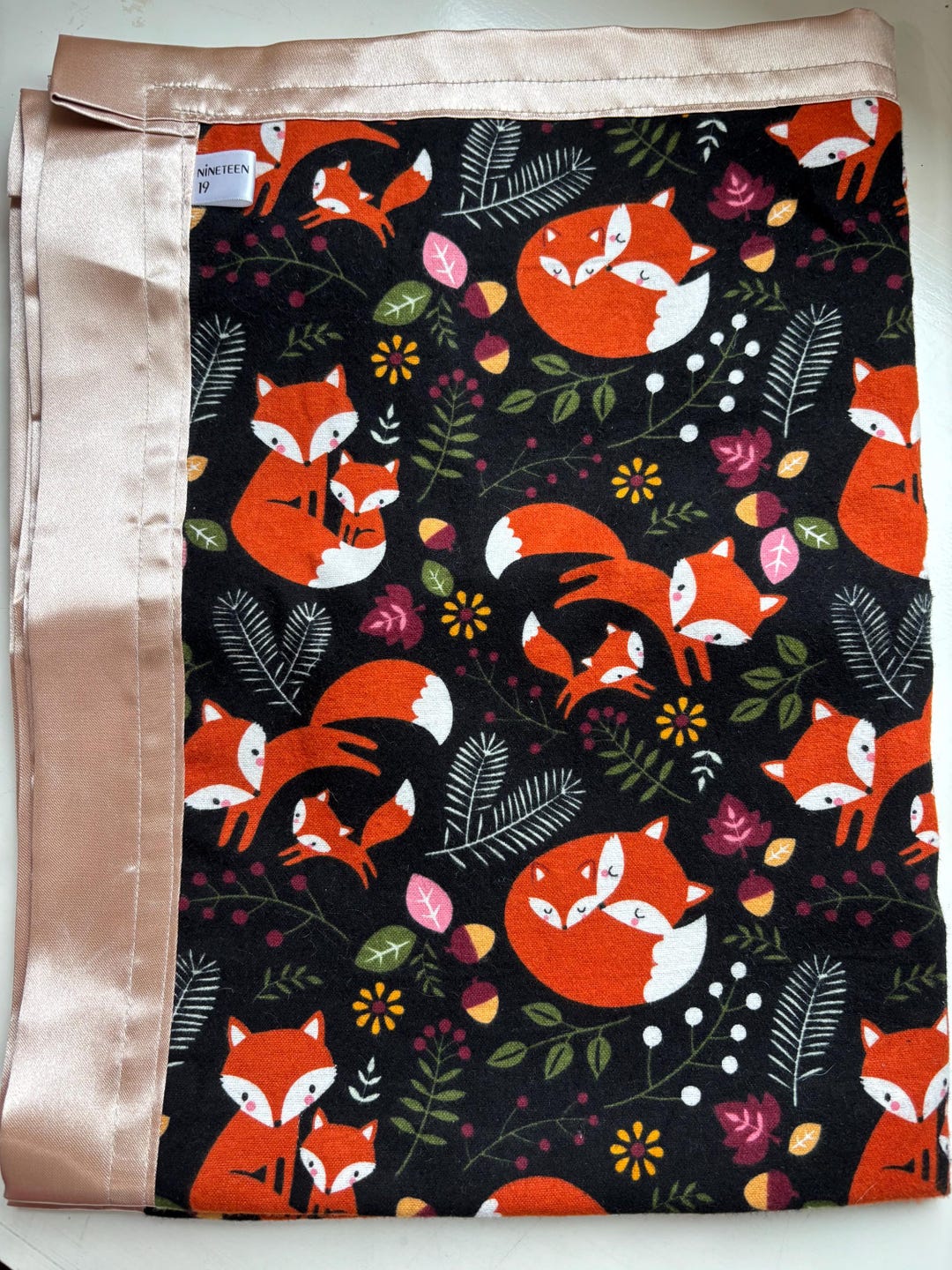 Fox Silkie Baby Blanket - Etsy