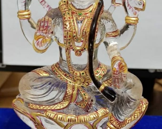 Hindu Goddess Bala Tripura Sundari of Natural Crystal - Etsy