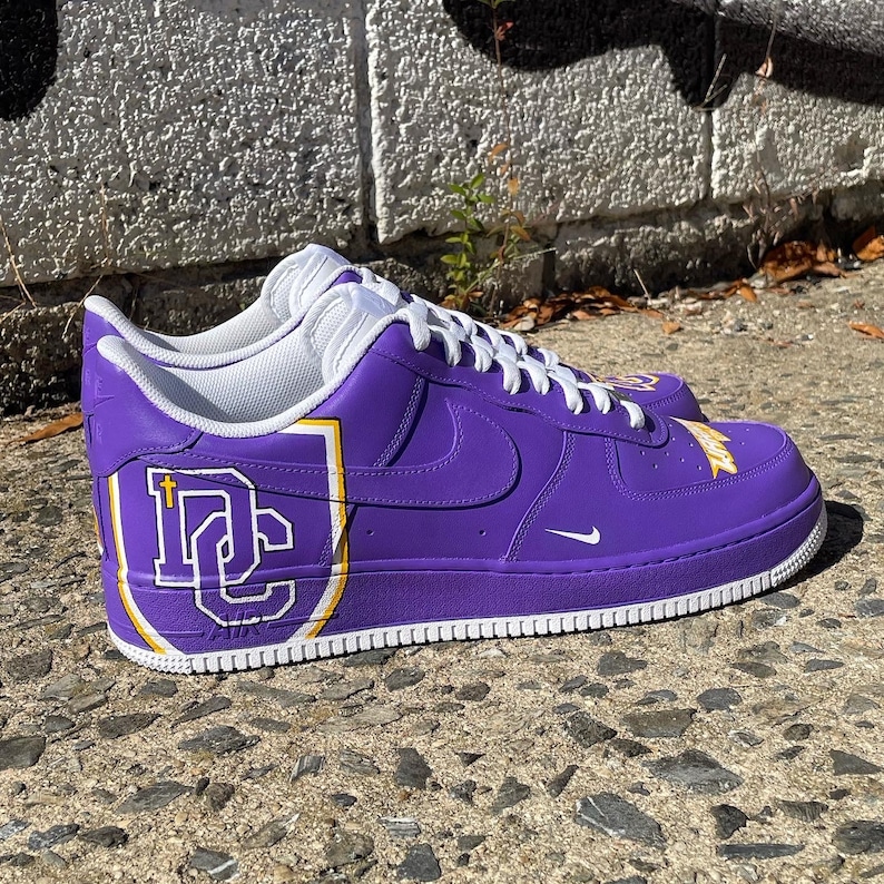 Custom School Shoes | Nike Air Force 1 Low | for Graduation Seniors ...