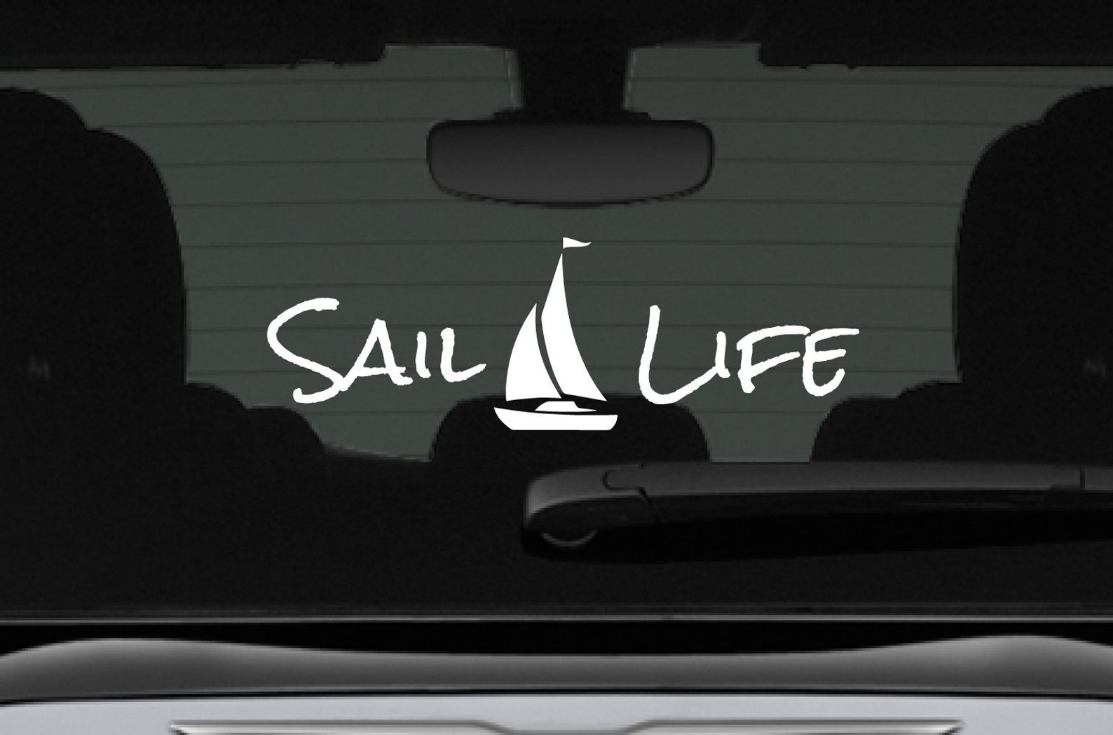 Sail Life Car and Boat Decal Vinyl Bumper Sticker Decal for Boats Rvs ...