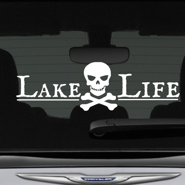 Lake Life Decal - Etsy