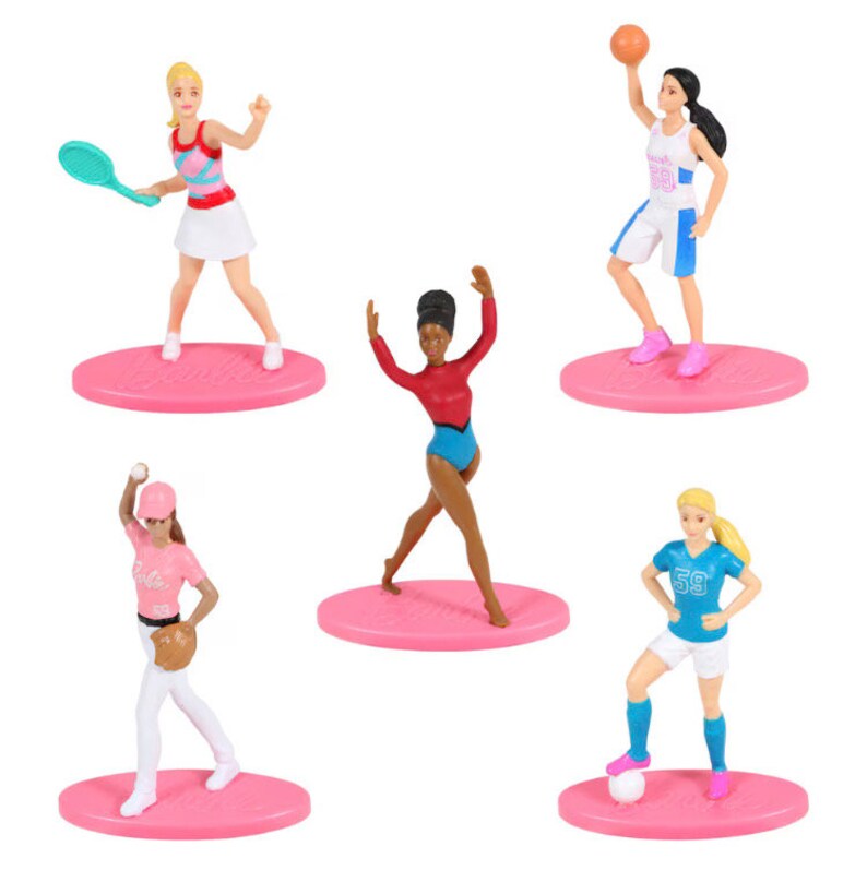Barbie Cake Topper Barbie Cake Toppers Barbie Figurines Cake Decoration ...
