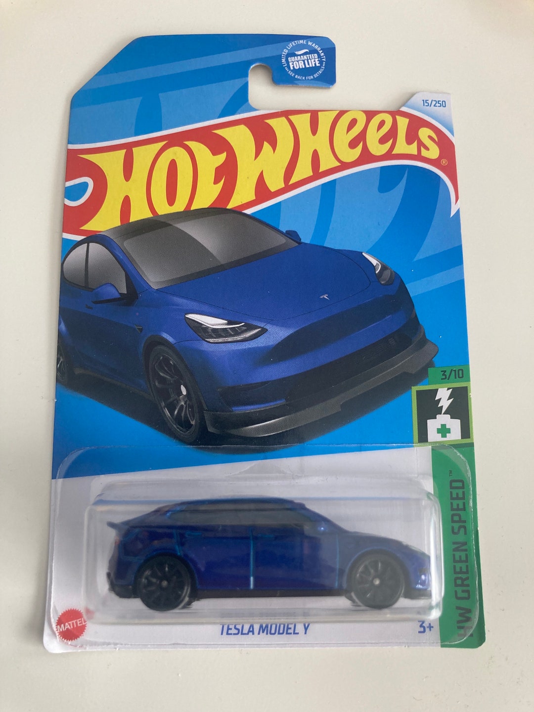 Tesla Model Y hot Wheels 15/250 HW Green Speed 3/10 NEW - Etsy
