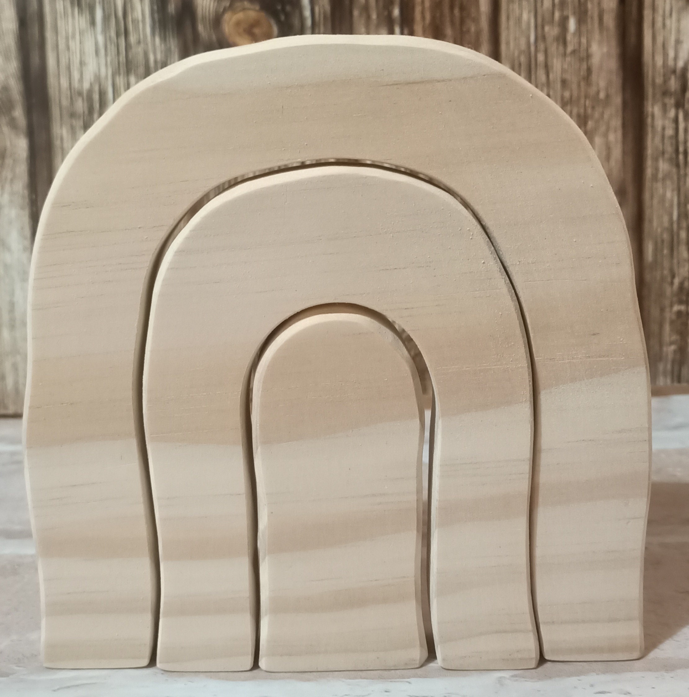 PDF Download Template for 3 Piece Rainbow Stacker Wooden Toy Pattern ...