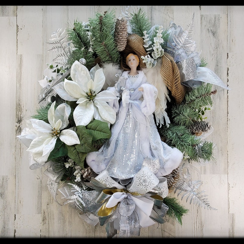 Angel Wreath - Etsy