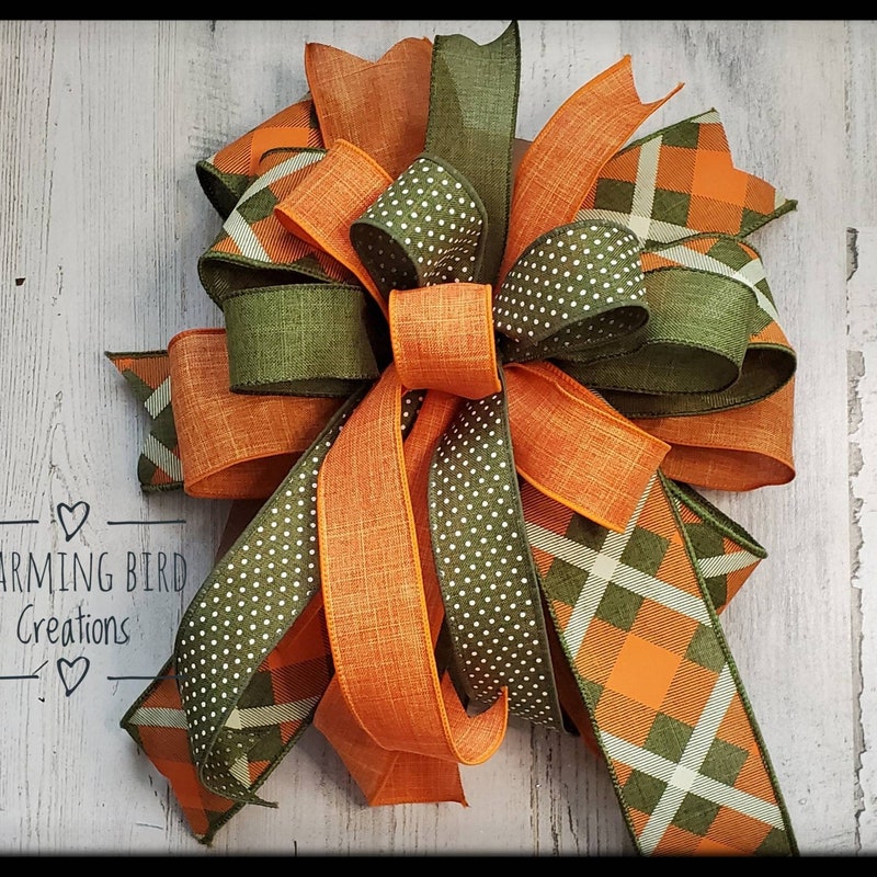Thanksgiving Bows - Etsy