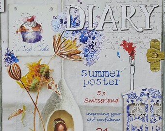 Daphne's Diary Magazine 3-2021. Vintage Style, Junk Journaling ...