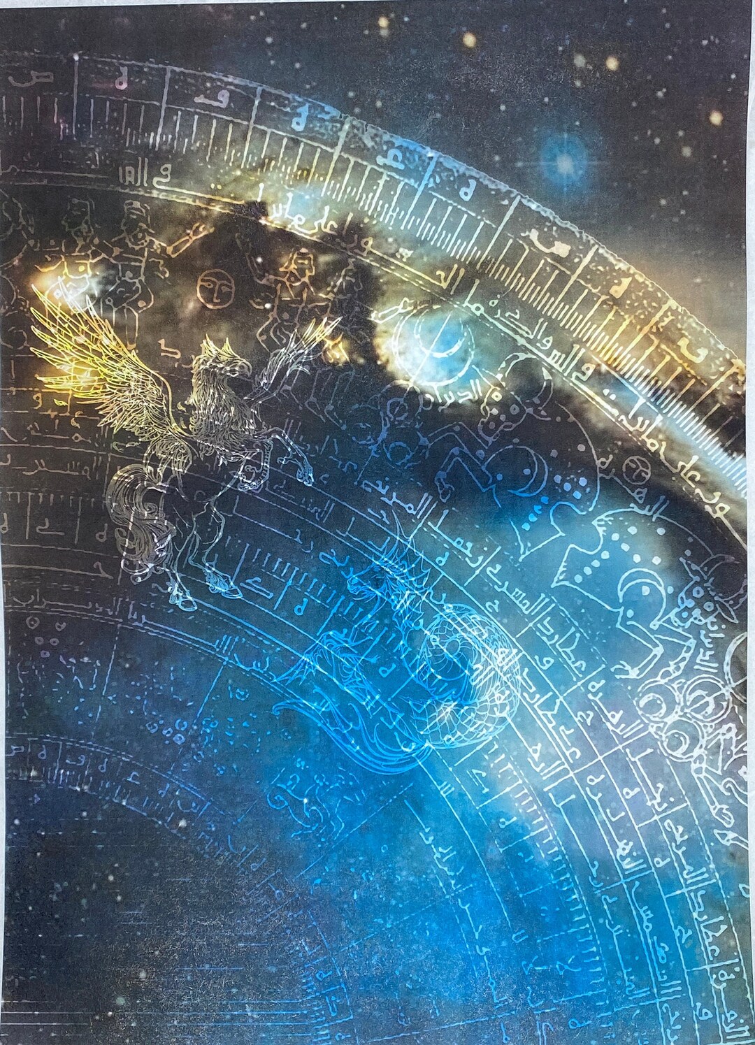 ITD Collection Rice Paper for Decoupage, Undiscovered Magical World ...