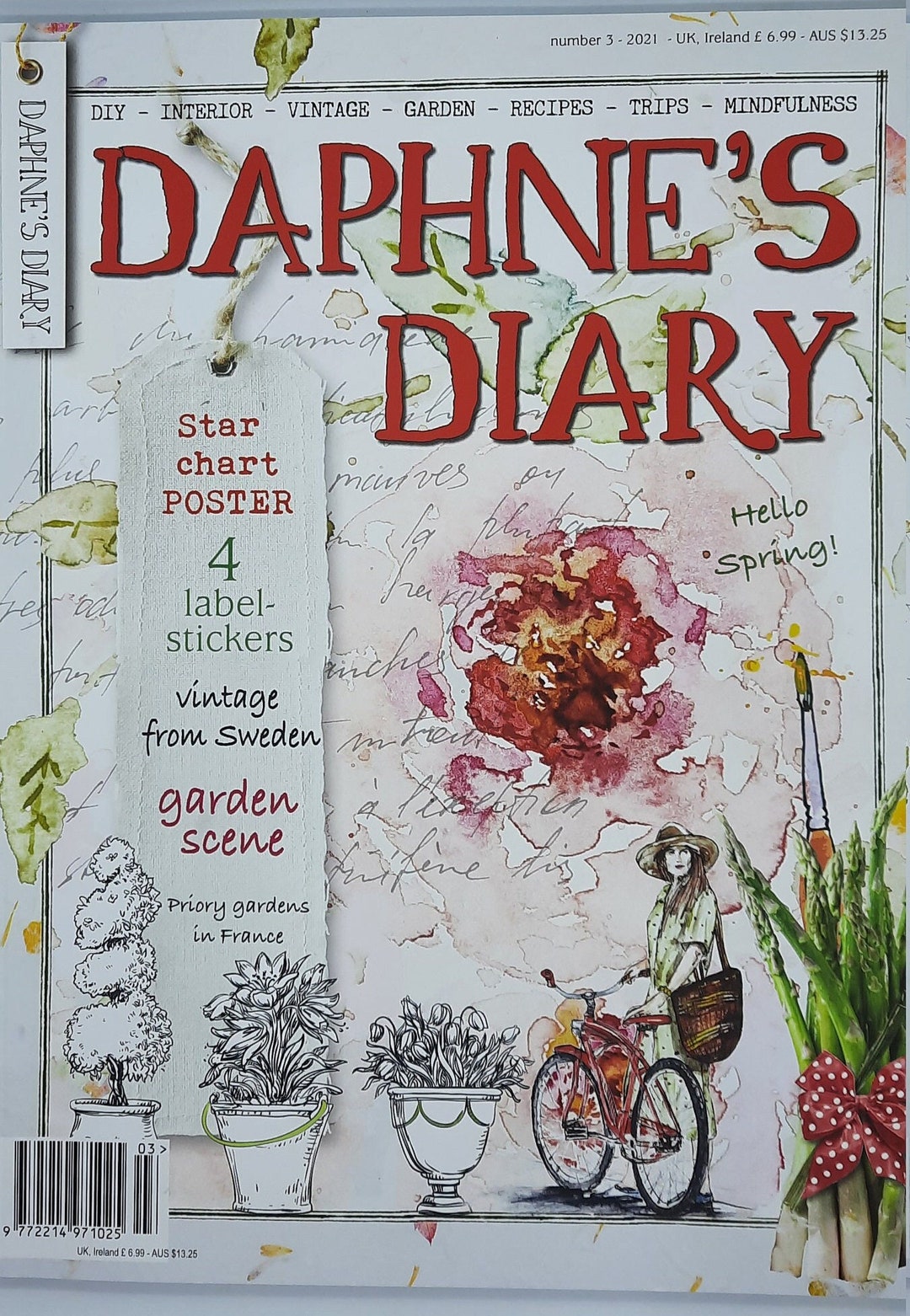 Daphne's Diary Magazine 3-2021. Vintage Style, Junk Journaling ...