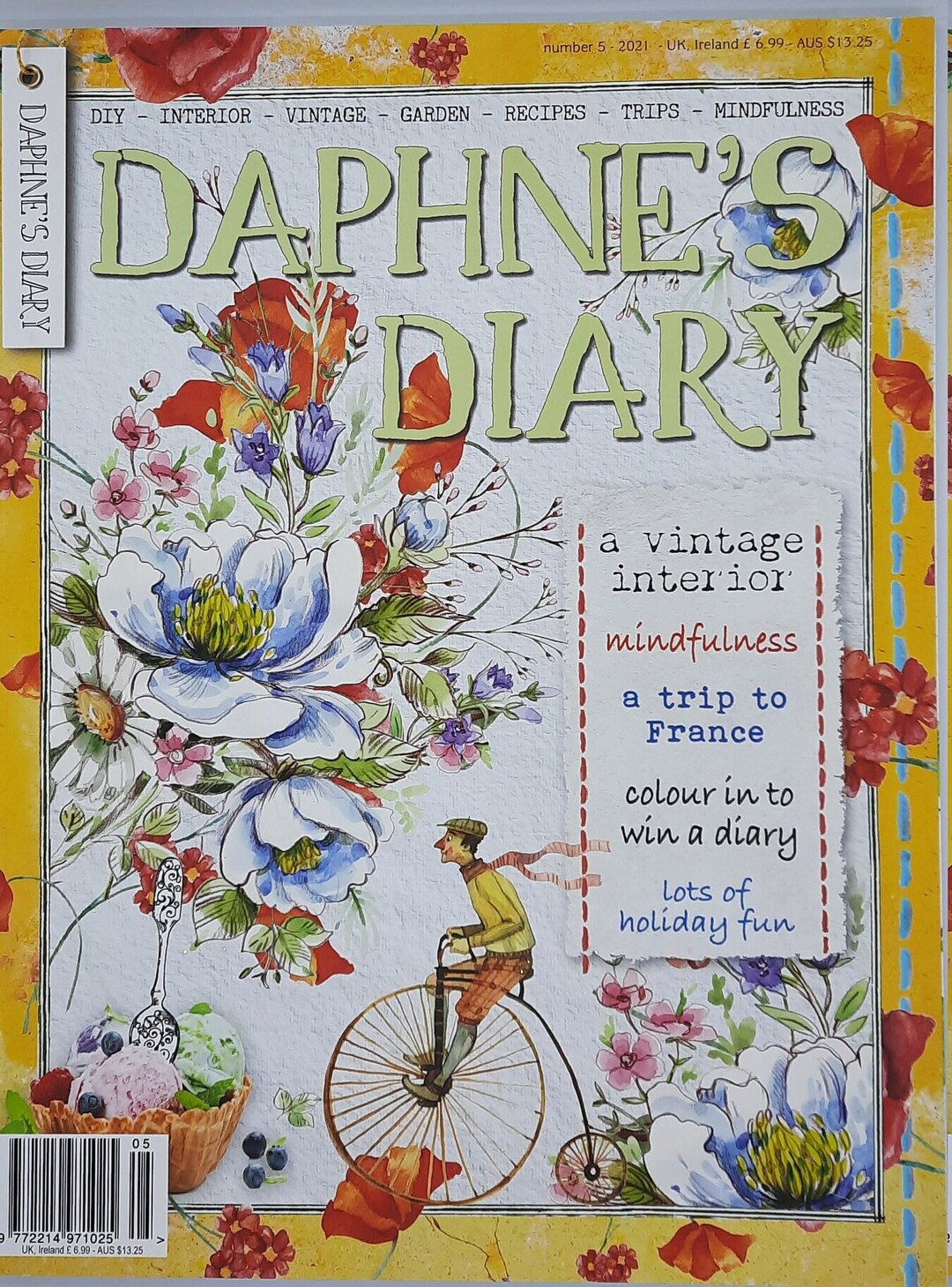 Daphne's Diary Magazine 5-2021. Vintage Style, Junk Journaling ...