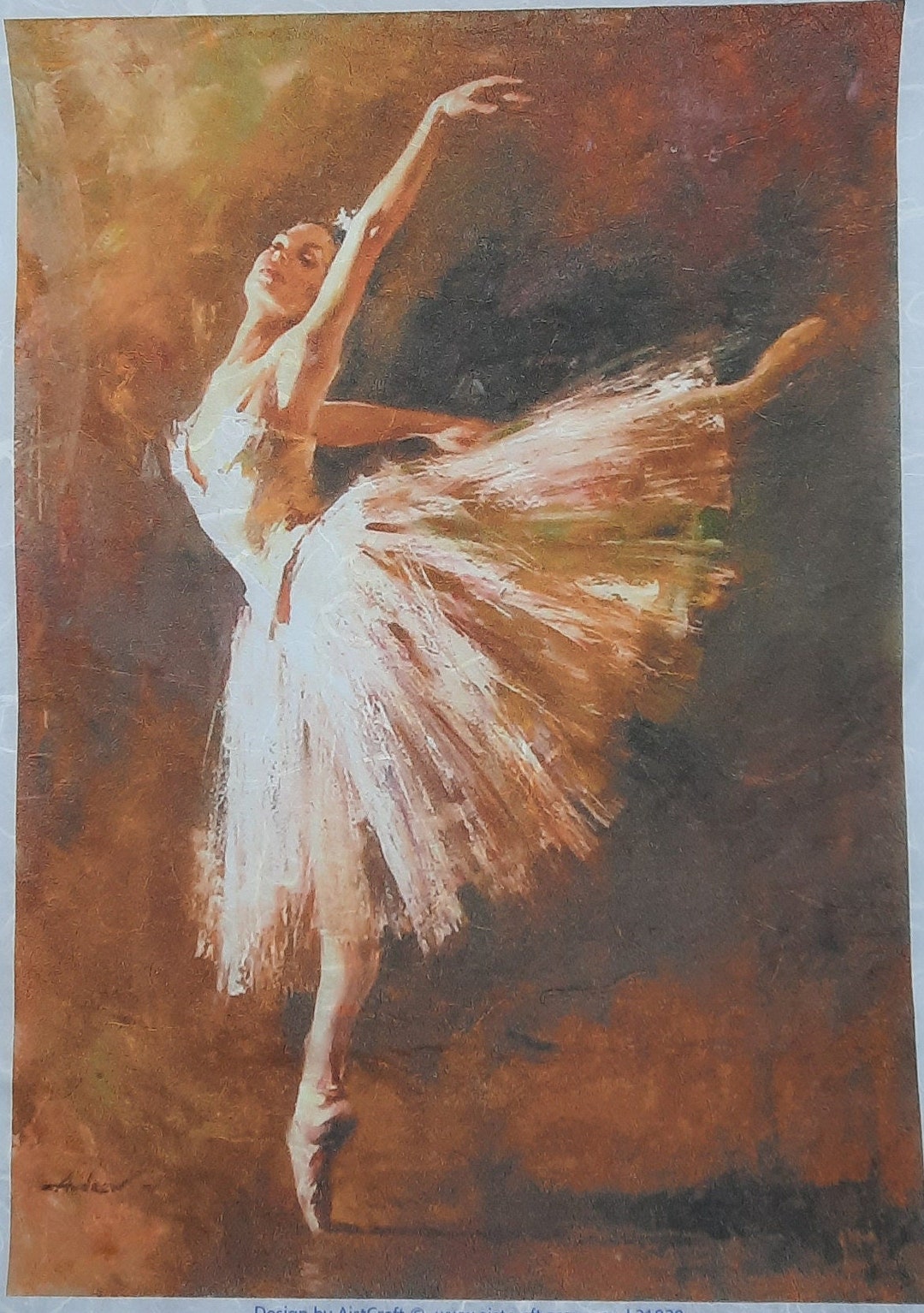 Rice Paper for Decoupage, Ballet, Dancer, Ballerina - Etsy