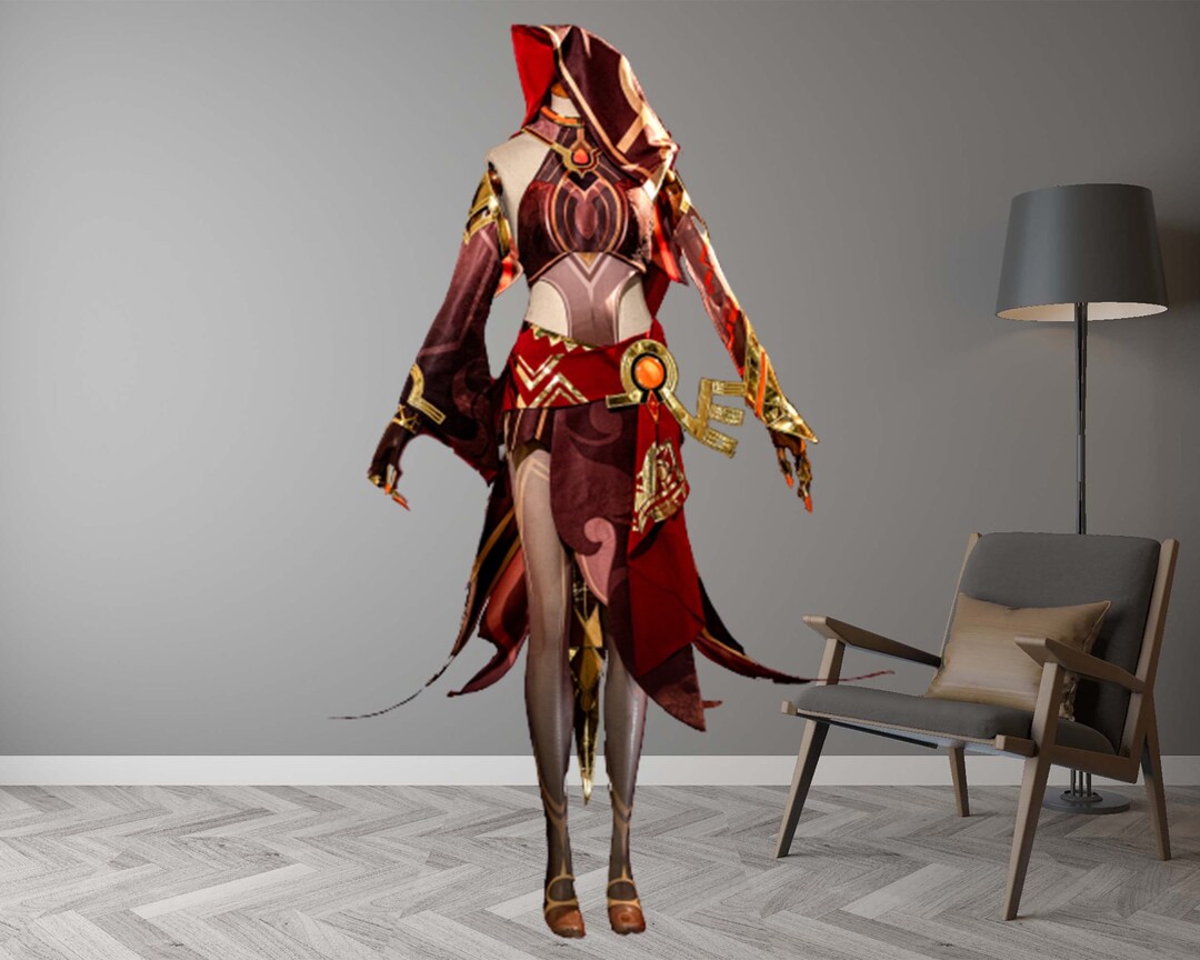 Genshin Impact Eremite Scorching Loremaster Costume Cosplay Etsy
