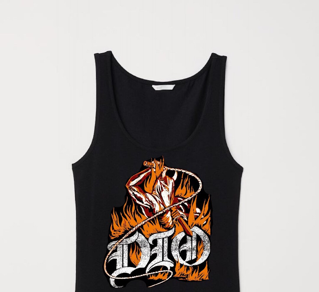 Vintage Holy Diver Tank, Black Graphic Tank, Dio, Heavy Metal Tanks. - Etsy