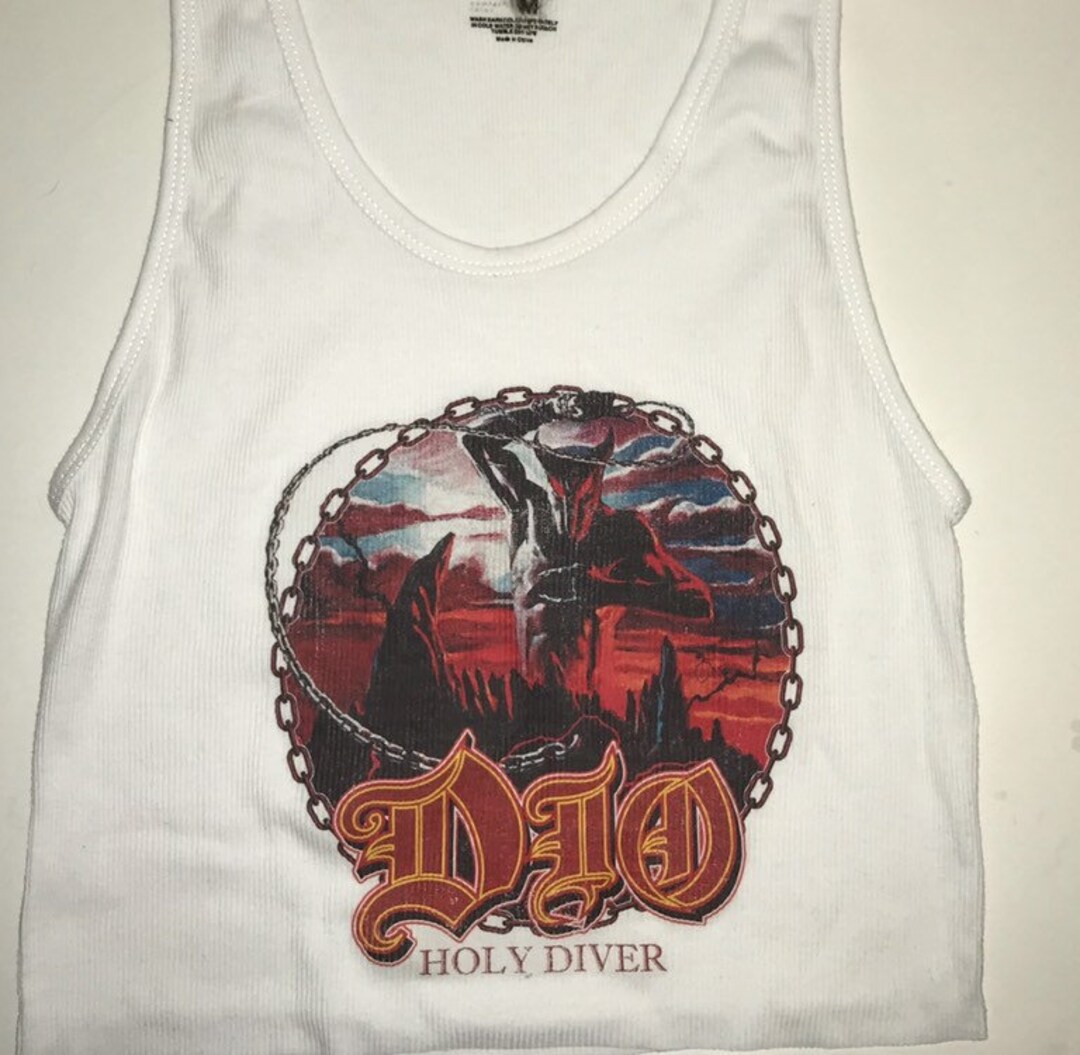 Vintage Dio Holy Diver Tank Top Ronnie James Dio Tank Top - Etsy Australia