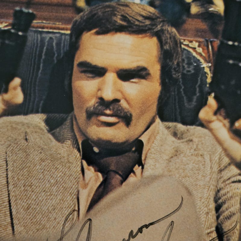 Burt Reynolds Signed - Etsy